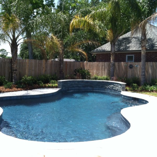 Belle Chase swimming pool completed by Crystal Pools - Crystal Pools ...