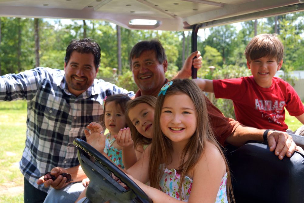Knott family photo - Crystal Pools and Spas