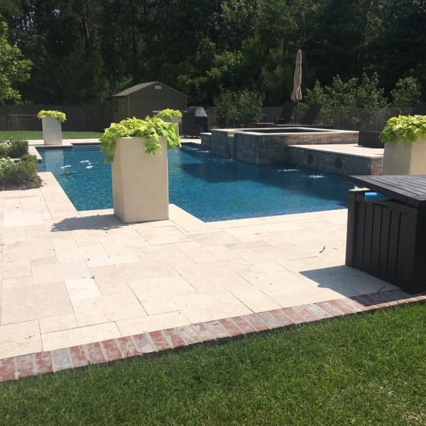 Raised pool deck - Crystal Pools and Spas