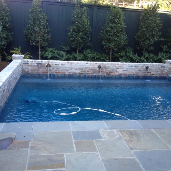 Small pool in uptown New Orleans swimming pool installation - Crystal ...