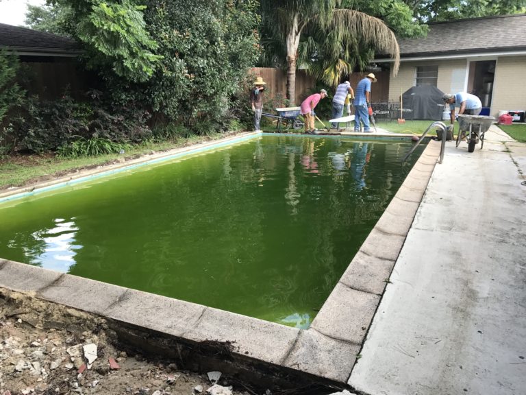 Swimming pool demo day - Crystal Pools and Spas